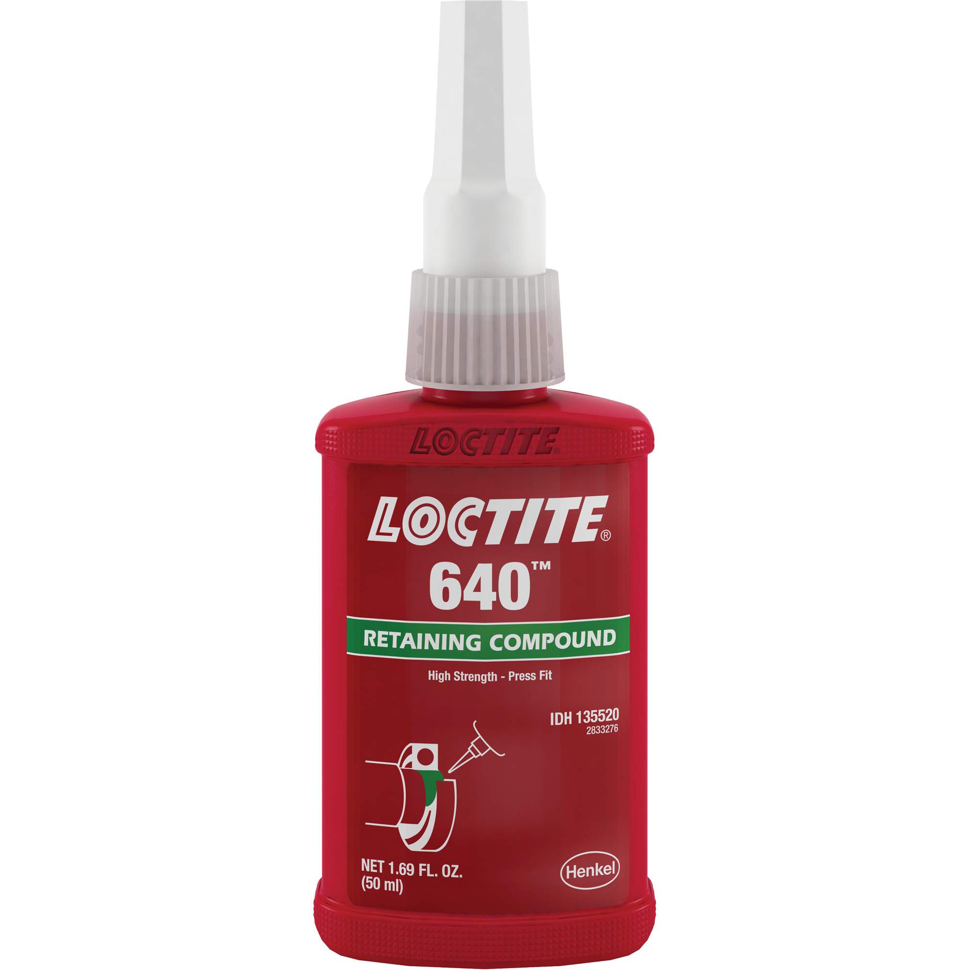 Loctite Retaining Compound 640 Medium Strength/High Temperature, 50 ml ...